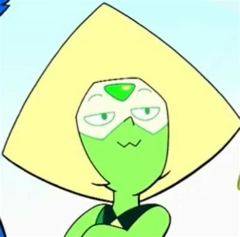Peridots Smug Face Steven Universe Peridot Steven Universe Steven
