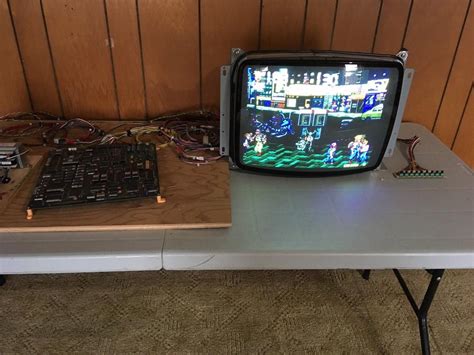 Original The Combatribes Pcb By Technos Japan Corp 1990 Jamma Tested