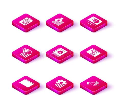 Set Chalkboard Pie Chart Infographic User Manual Money On Hand Board With Computer Monitor