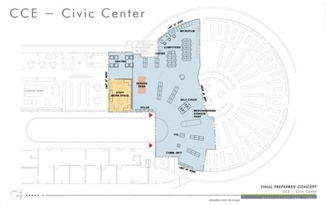 Marin County Civic Center Floor Plan