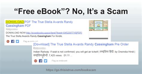Free Ebook Download Scam This Is True