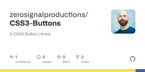 Github Zerosignalproductionscss3 Buttons A Css3 Button Library