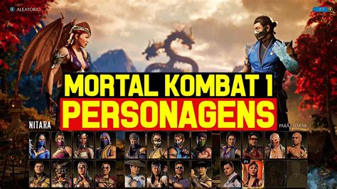 Mostrando Os Personagens Do Jogo Mortal Kombat 1 Premium Edition Youtube