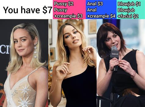 Brie Larson Margot Robbie And Mary Elizabeth Winstead Choose Your Combinations Scrolller