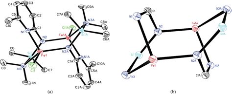 A Molecular Structure Of Complex Fe3 B Fragment Of Fe3