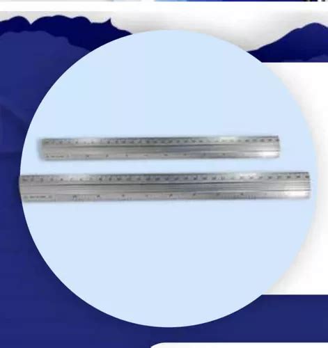 Regla De Aluminio Escolar Leklepar 20 Cm Mercadolibre