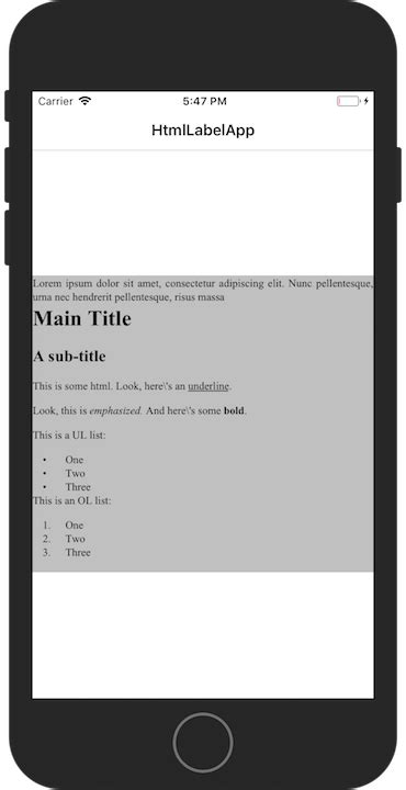Is There Any Way I Can Add HTML Into A Xamarin Forms Page Stack Overflow