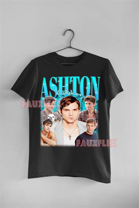 Ashton Kutcher Shirt Ashton Kutcher Retro Tshirt Ashton Kutcher