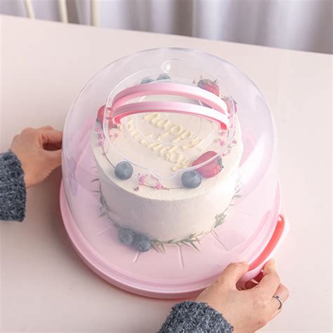 Cake Box Portable Food Cake Storage Case Waterproo Vicedeal