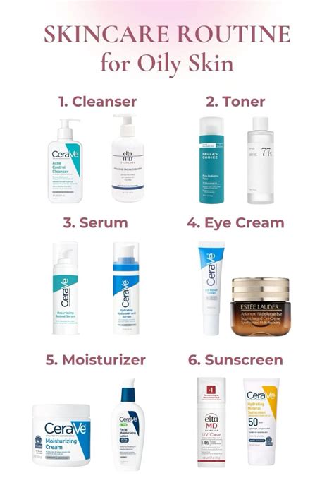 Best 2024 Skincare Routine For Oily Skin Chăm Sóc Da