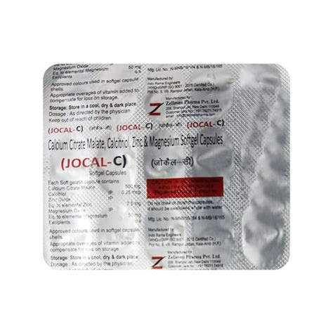 Jocal C Capsule 15s Price Uses Side Effects Netmeds