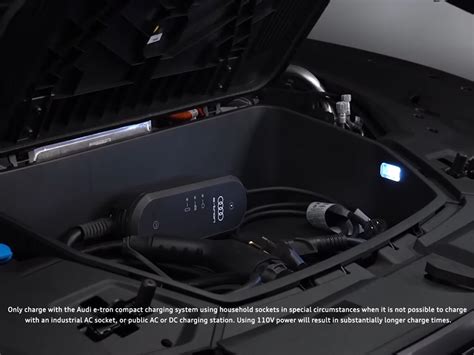 How To Charge The Audi Ev Step By Step Charging Port Guide