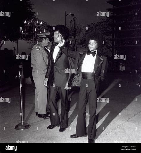 Michael Jackson With His Father Joe Jackson Aka Joseph Walter Jackson