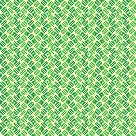 Premium Vector Green Color Seamless Pattern