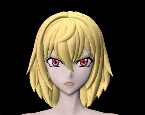 Cross Ange Ange Bust 3d Printerble Nsfw 3d Model 3d Printable Cgtrader
