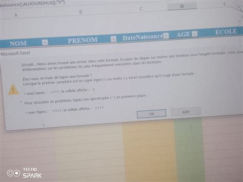 Fonction Datedif Sur Excel Forum Excel