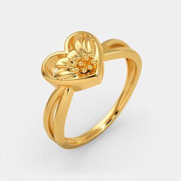 Gold Ring Flower Design Unveiling The Beauty Of Indian Jewellery Baggout