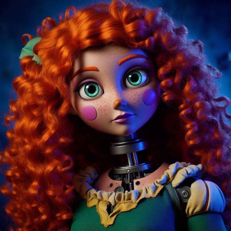Merida Animatronic Ai Generated By Joshuaecw21985 On Deviantart