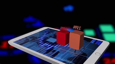 Financial Business Sales Data Numbers Infographic Showing Investment Profits Chart Background