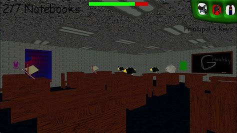 Baldis Basics Glitched School Ambience Youtube