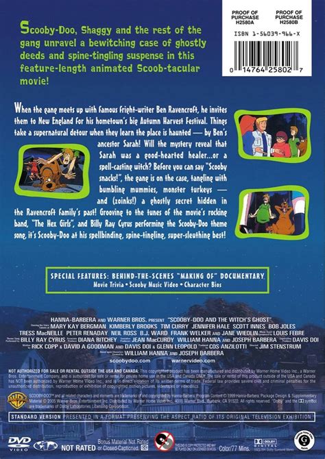 Scooby Doo Scooby Doo And The Witchs Ghost Dvd Standard Best Buy