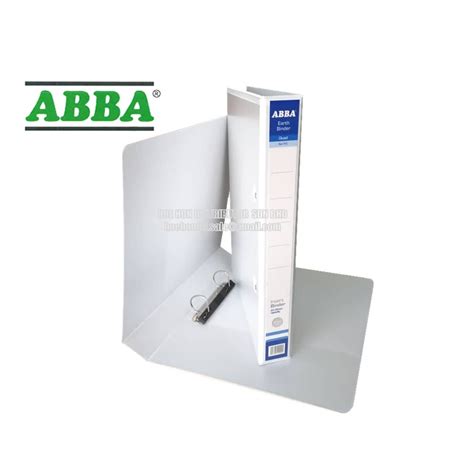 Abba White Insert Binder 2d Ring File Fail Putih 25mm Shopee Malaysia