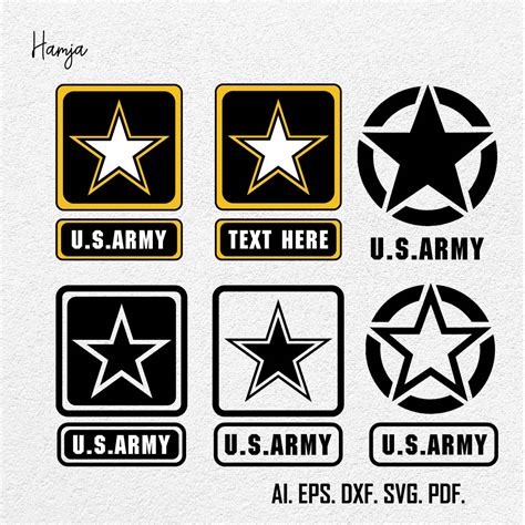 Army United Logo Us American Army Crest Insignia Emblem Counted Cross
