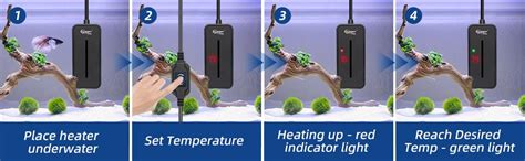 Hygger Aquarium Tiny Titan Water Heater Hygger