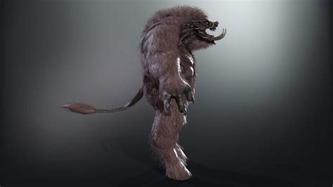 Wereboar Game Ready 3d Model By Andryuha1981