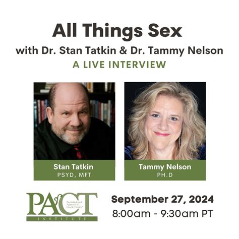 Join The Conversation When Stan Tatkin Psyd Mft Interviews Tammy