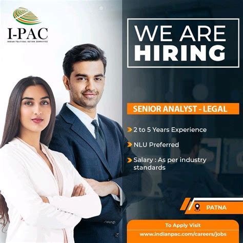 Ipac Legal Law Team Monitoring Hiring Careers Jobs Recruitment