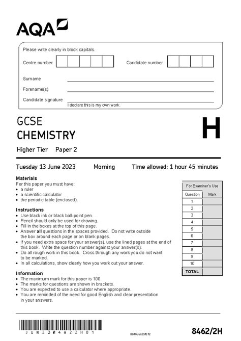 Gcse Chemistry Bonding Revision Guide Aqa With Practice Qs And Tips