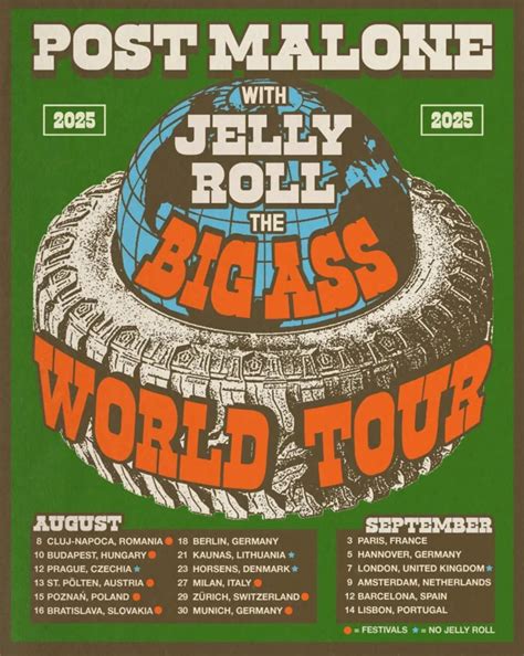 Post Malone Expands ‘the Big Ass World Tour With Uk And European