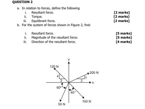 Question 2 A In Relation To Forces Define Studyx