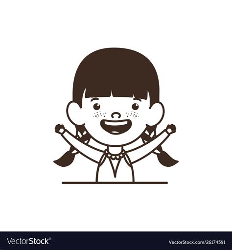 Clipart Smiling Girl
