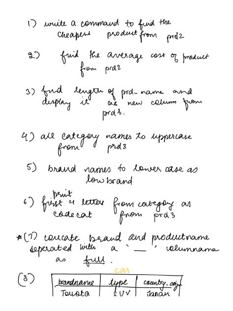 Sql Question Set 1 Pdf