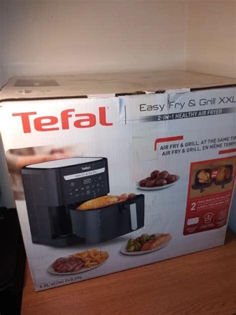 Tefal Easy Fry Precision 2 In 1 Digital Air Fryer And Grill 42 Litre