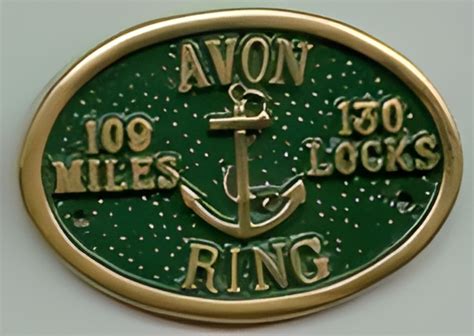 Avon Ring Brass Plaque