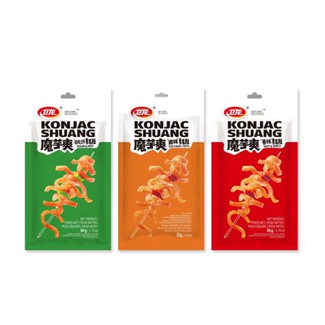 衛龍 魔芋爽 素毛肚 50g 魔芋爽毛肚 魔芋爽素毛肚 6入 網紅零食 零食 零嘴 蝦皮購物