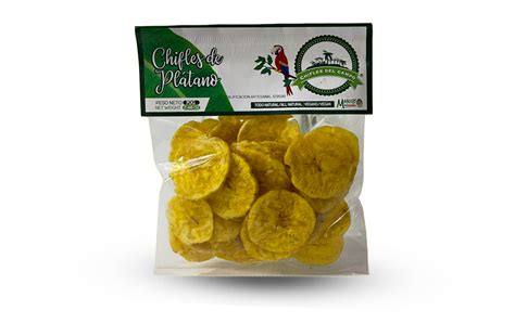 Chifle De Platano Corte Redondo 70g Chifles Del Campo