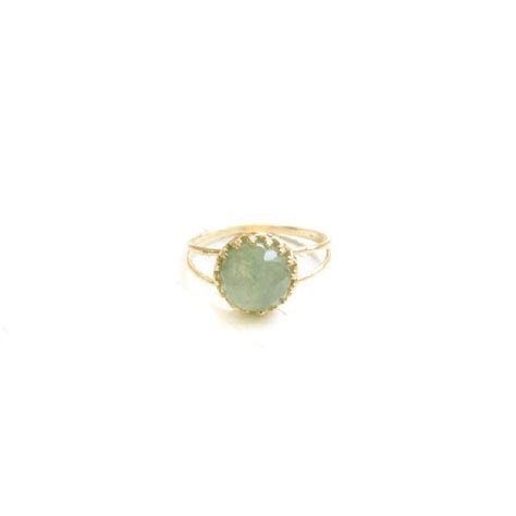 Jade Gemstone Ring Moonli Designs