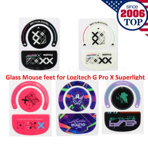 Tempered Glass Mouse Feet Sticker For Logitech G Pro X Superlight