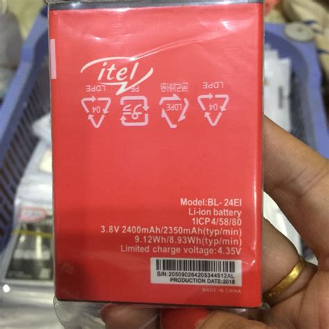 Pin Itel Model Bl 24ei S13 Pro Shopee Việt Nam