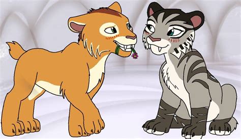 Ice Age 4 Diego And Shira Cubs