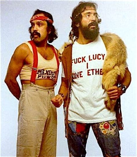 Cheech Marin And Tommy Chong 1970s Chi And Chong Costume Check And