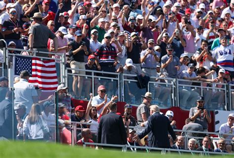 American Ryder Cup Fans Accused Of Going ‘over The Line With Questions