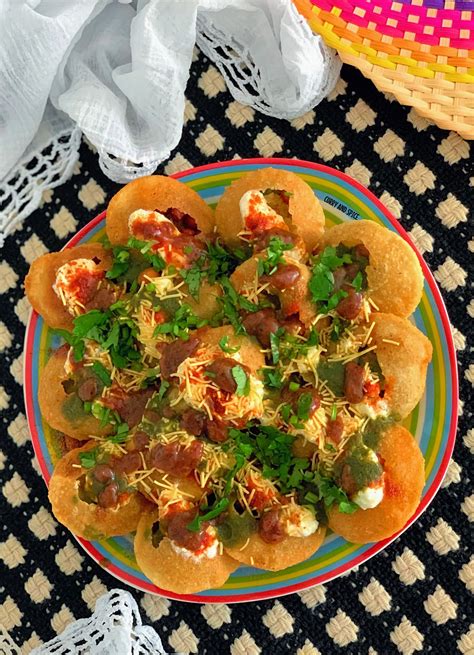 Curry And Spice Dahi Poori
