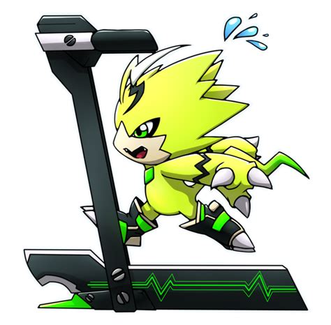 Digimon Pulsemon By Nicole Cossack On Deviantart