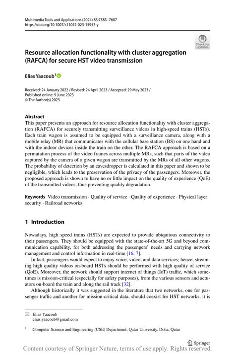Pdf Resource Allocation Functionality With Cluster Aggregation Rafca