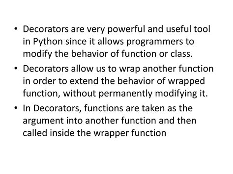 Decorators Pptx
